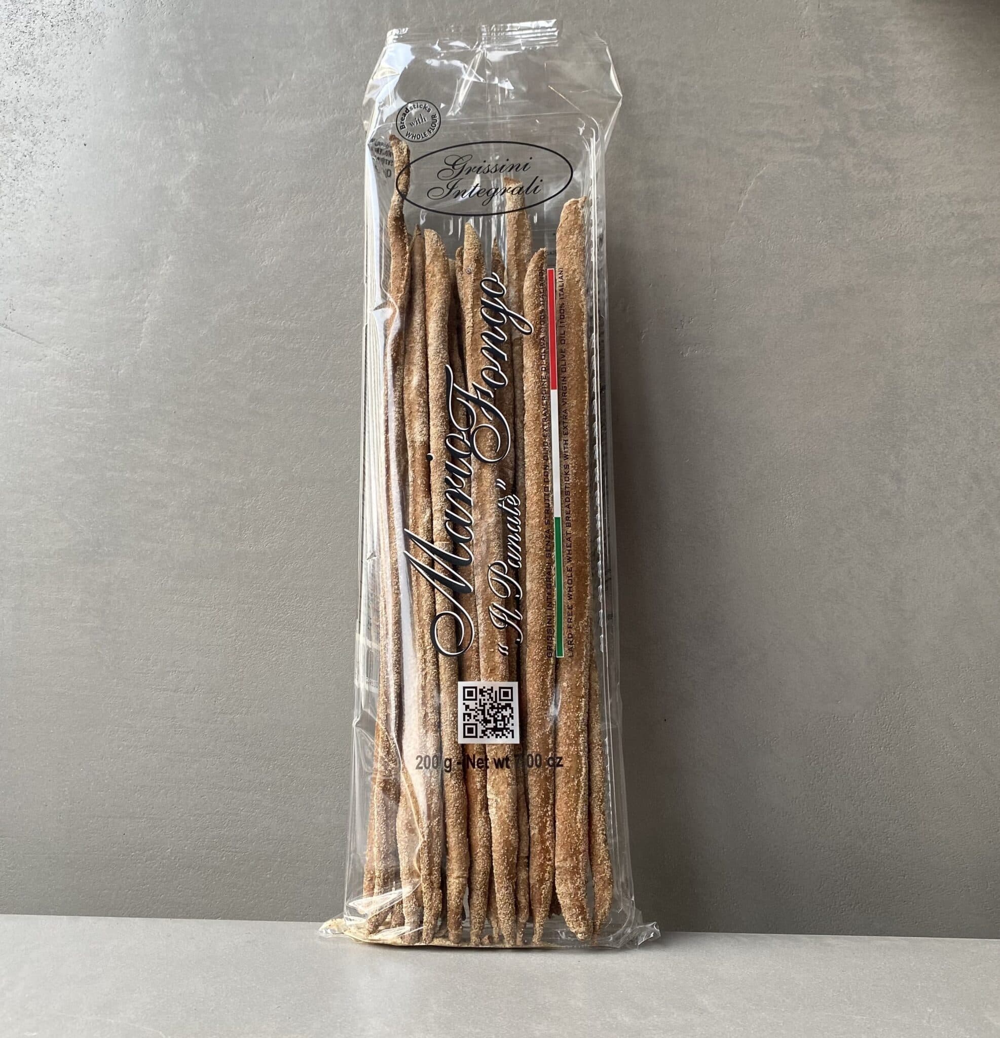 Grissini stirati integrali - Mario Fongo 200g - Ogst Deli